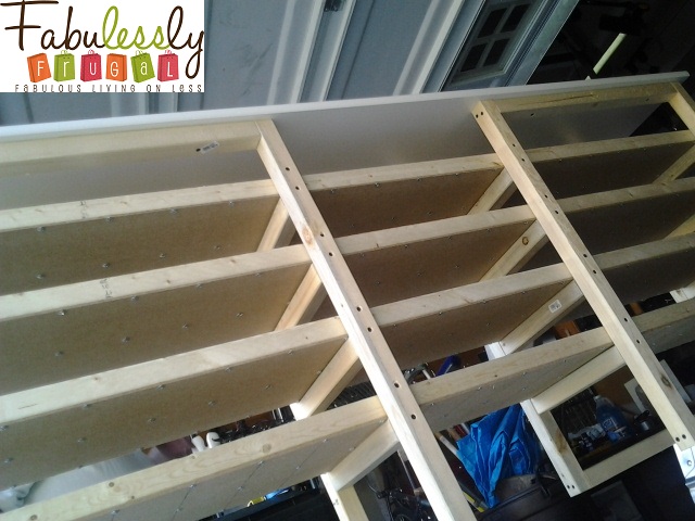 Automatic Can Rotating Shelving System {How To Picture Tutorial}