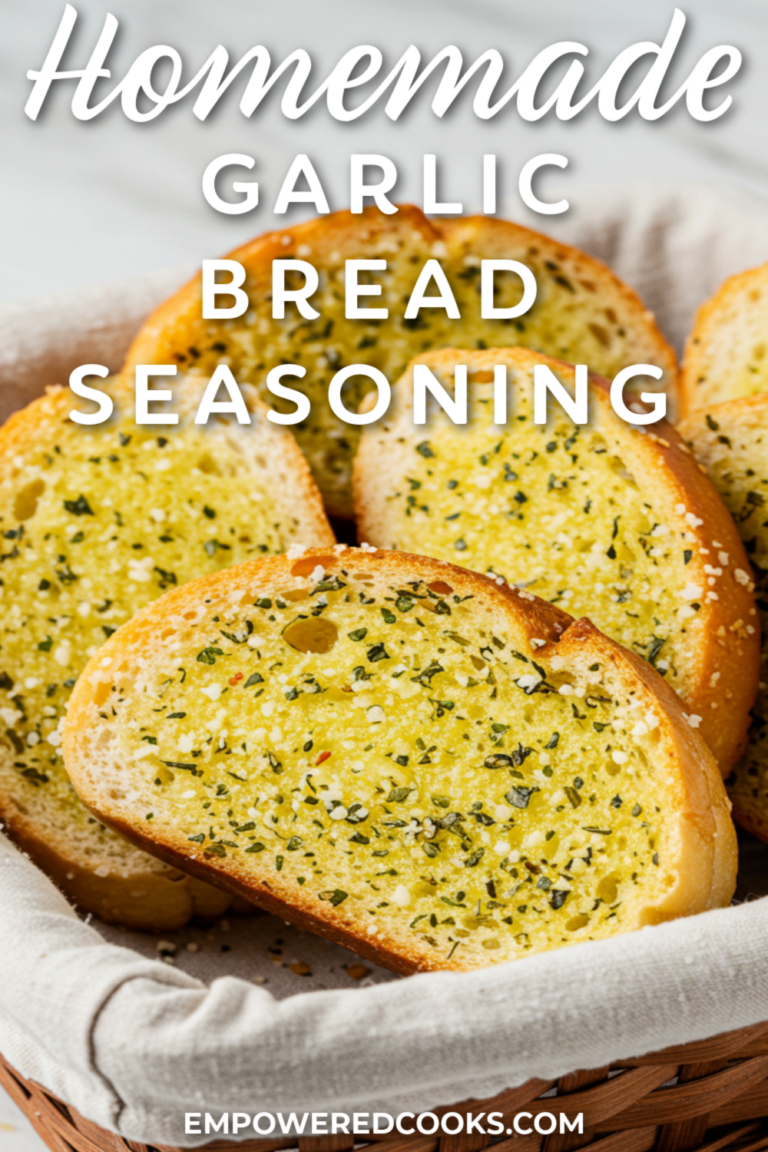 Make Your Own Garlic Bread Seasoning
