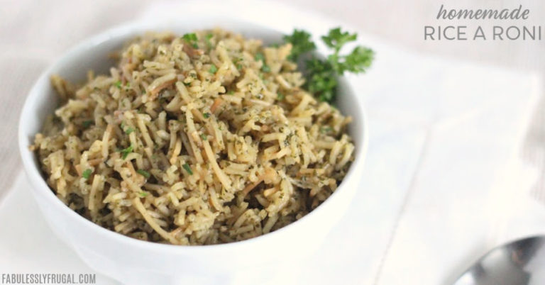 Homemade Rice-A-Roni Mix Recipe - Fabulessly Frugal