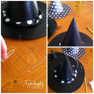 DIY Floating Witch Hats Tutorial
