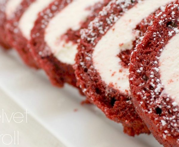 Best Red Velvet Cake Roll Recipe - Fabulessly Frugal