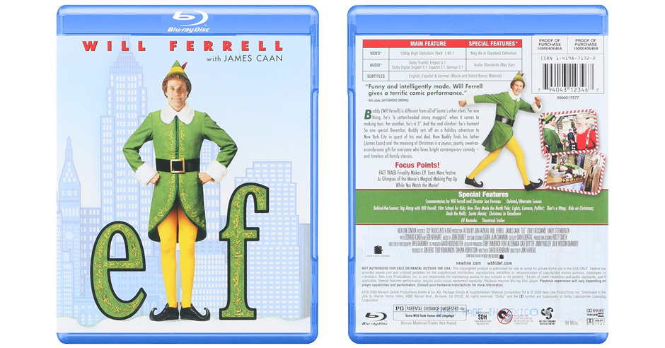 Elf Blu-ray $6.99 (Reg. $8.96) - Fabulessly Frugal
