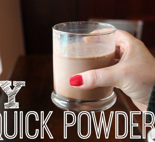 Make Your Own Nesquick Powder!