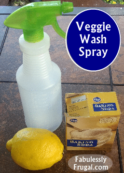 DIY Homemade Vegetable Wash/ Preserver - Fabulessly Frugal