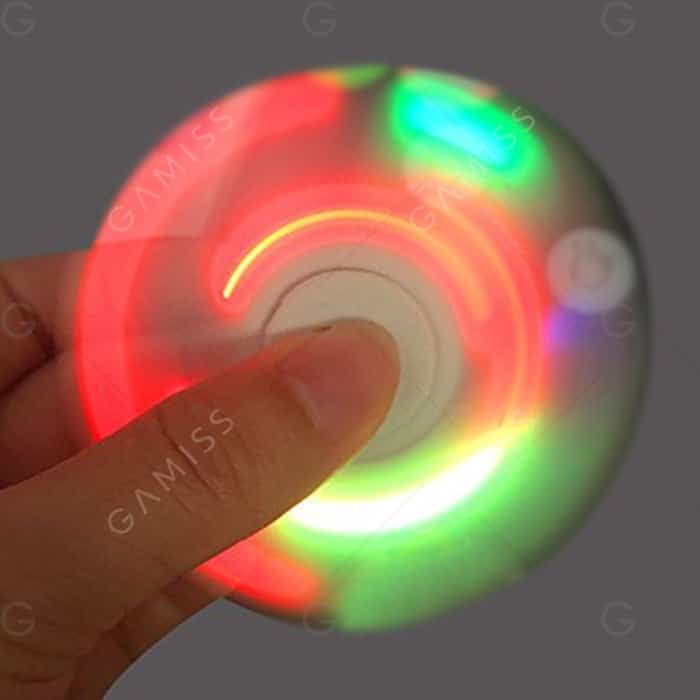 Fidget Spinner with LED Lights USB Charging Bluetooth Speaker $3.89 ...