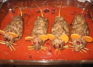 Halloween Meatloaf Rats Recipe