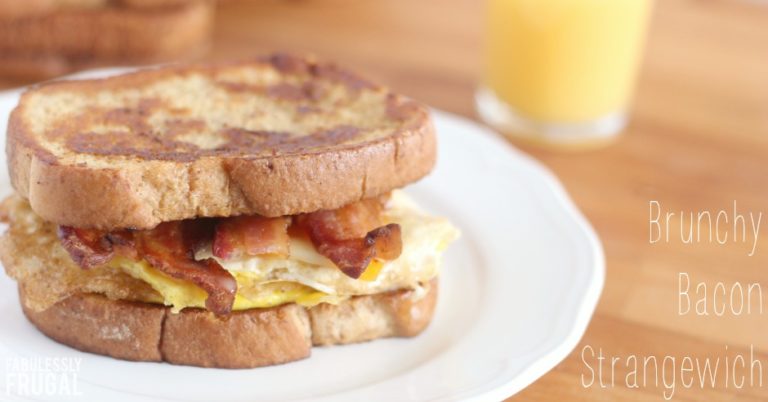 Brunchy Bacon Strangewich Recipe Recipe - Fabulessly Frugal