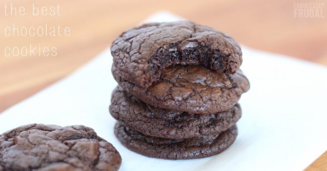 The Best Chocolate Cookies Recipe Ever - Fabulessly Frugal