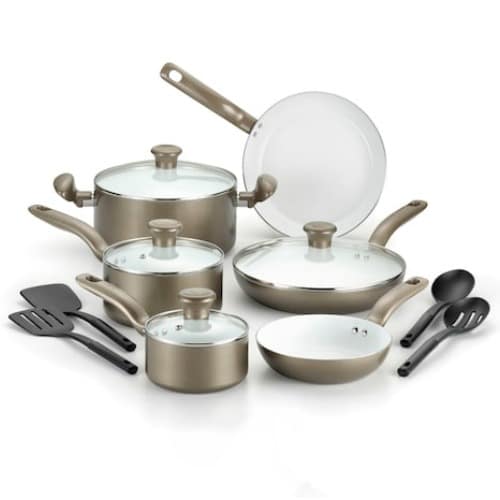 Kohl s 14 Piece Ceramic Cookware Set 67 99 Reg 169 99