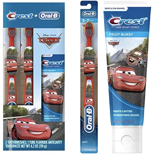 Amazon: Two Oral-B Kids Toothbrushes + Crest Toothpaste $4.97 (Reg. $10 ...
