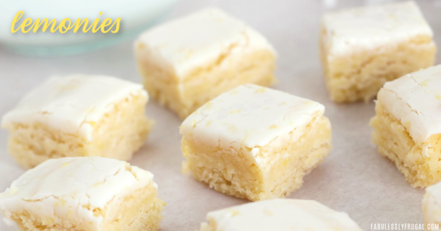 Lemonies Recipe (Lemon Brownies) - Fabulessly Frugal