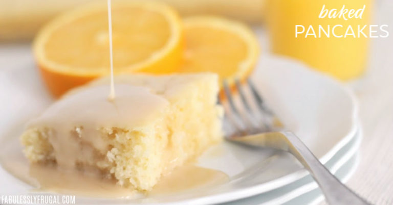 Homemade Baked Pancake Squares (Easy Sheet Pan Pancakes) - Fabulessly ...