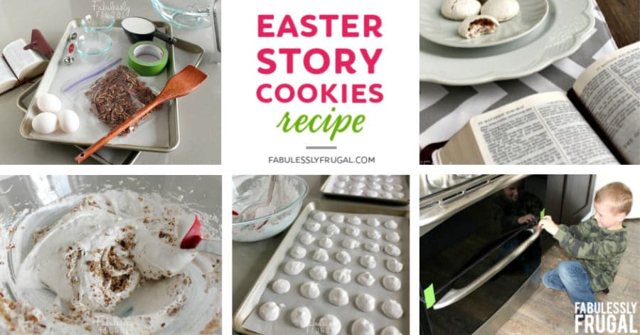 Easter Story Cookies Recipe with Bible Verses - Fabulessly Frugal