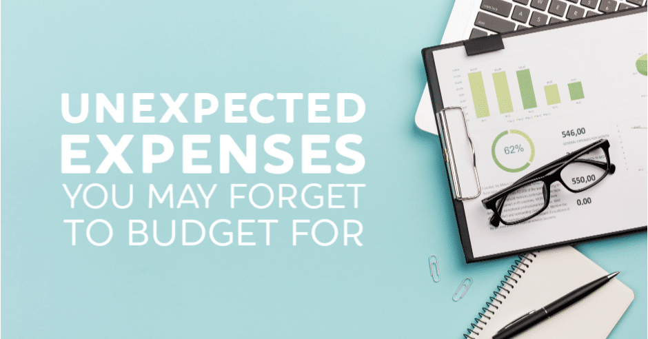 9 Unexpected Expenses You May Forget to Budget For - Fabulessly Frugal