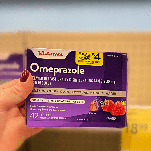 Frequent Heartburn? Try Dissolvable Walgreens Omeprazole ODT ...