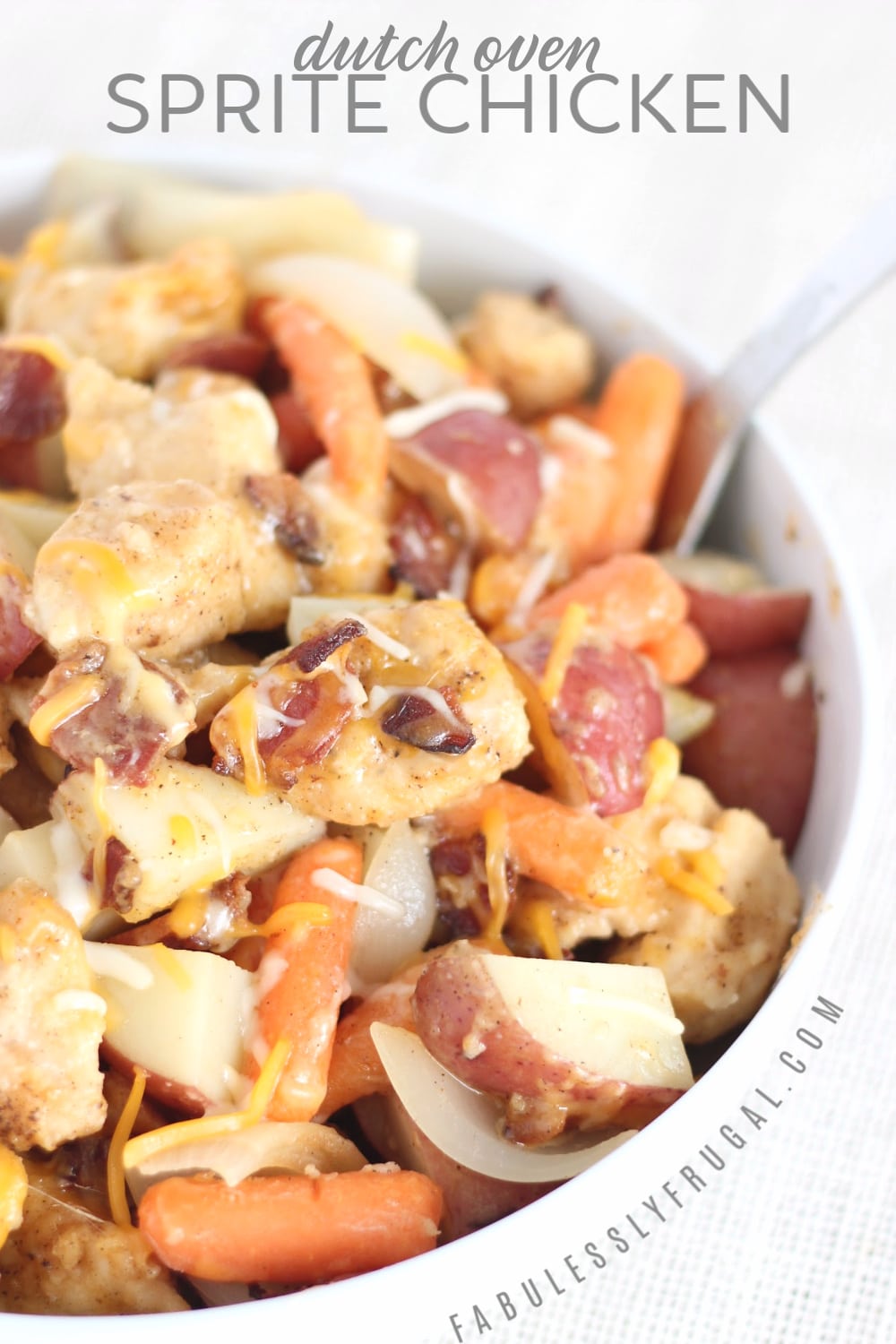 Dutch Oven Sprite Chicken Recipe - Fabulessly Frugal