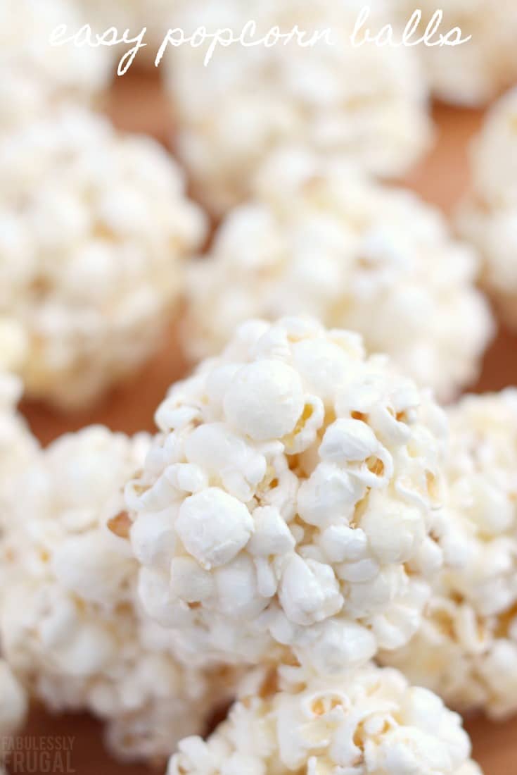 Easy Popcorn Balls Recipe - Fabulessly Frugal