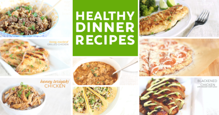 30 Healthy Dinner Recipes That Are Easy and Family-Friendly ...