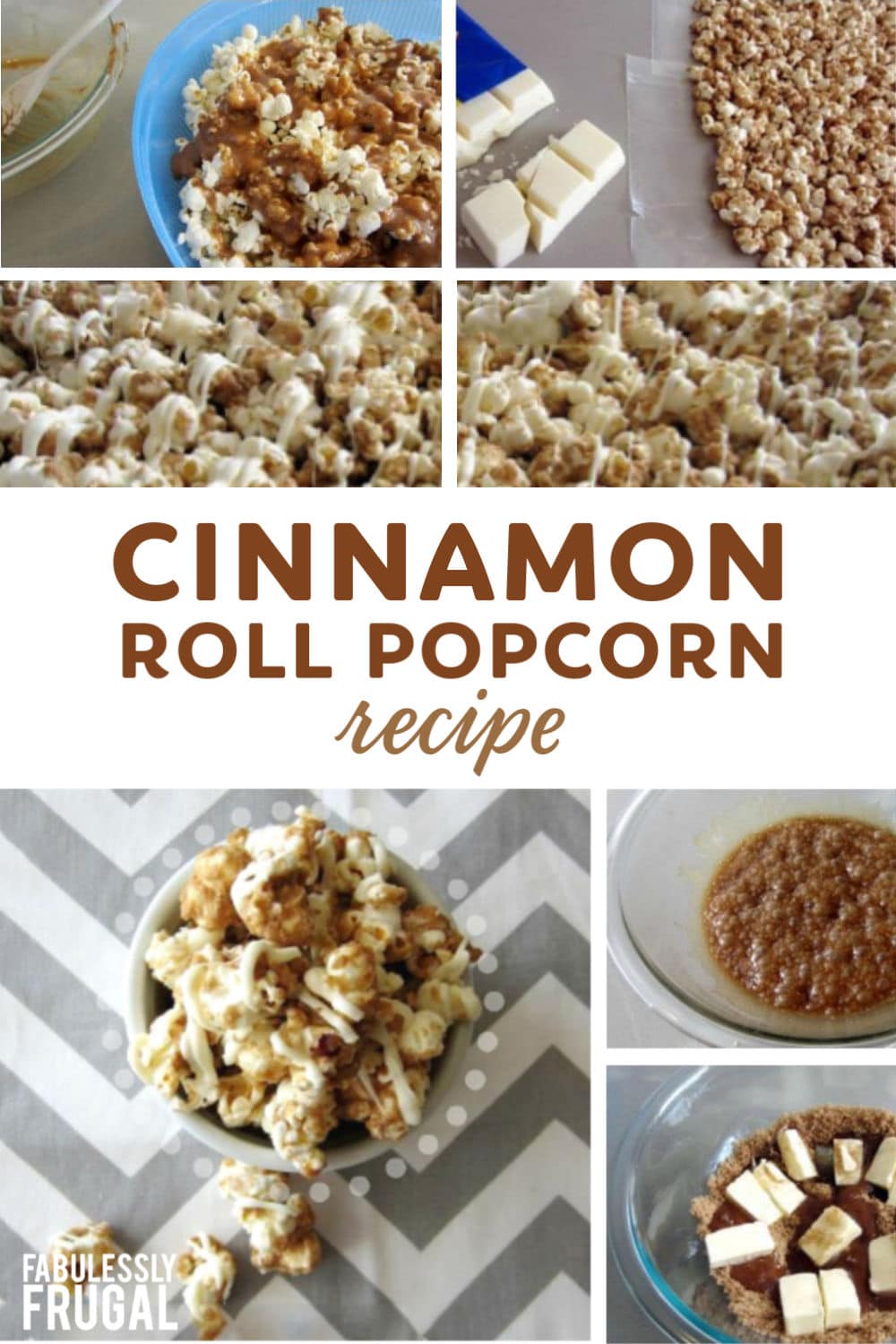 Cinnamon Roll Popcorn Recipe (Cinnabon Popcorn) - Fabulessly Frugal