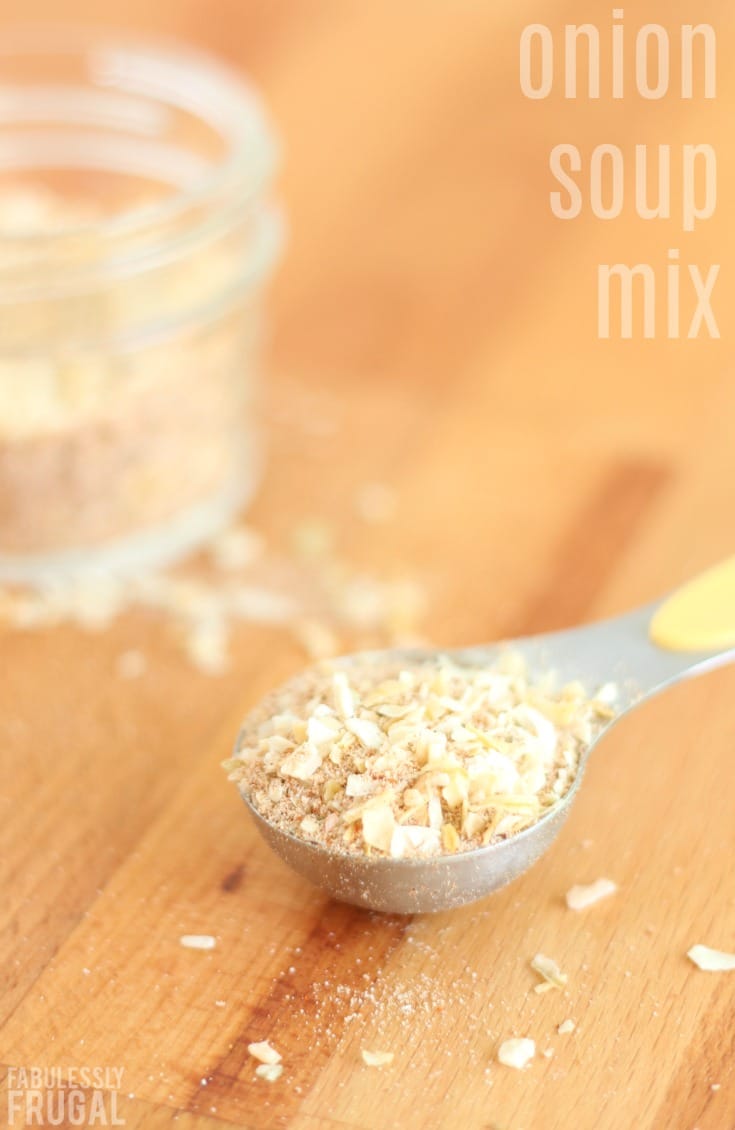 Homemade Onion Soup Mix Recipe - Fabulessly Frugal