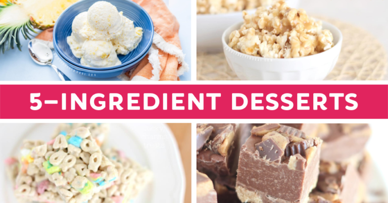 21 Easy Dessert Recipes (5 Ingredients or Less!) - Fabulessly Frugal