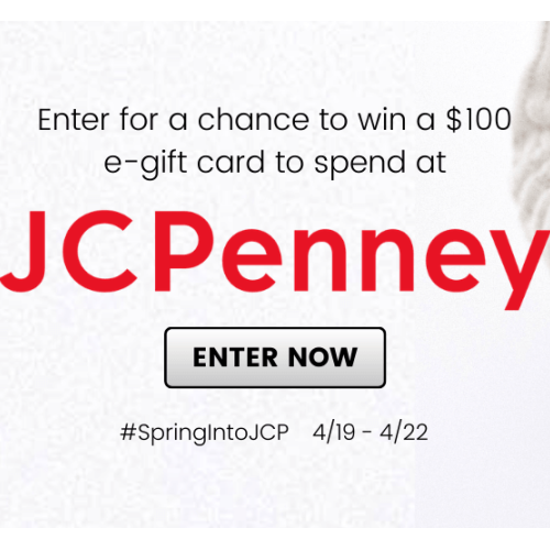 #SpringintoJCP With Power Penny Day Sales + Enter to Win a $100 ...