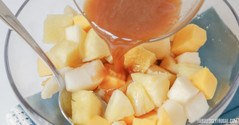 Fresh, Light, and Easy Fruit in the Air Fryer Recipe - Fabulessly Frugal