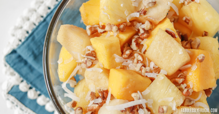Fresh, Light, and Easy Fruit in the Air Fryer Recipe - Fabulessly Frugal