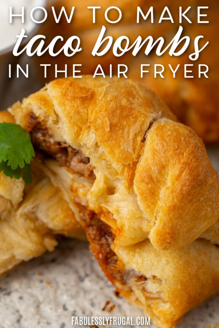 Have Leftovers? Make This 10 minute Taco Bomb Recipe! - Fabulessly Frugal