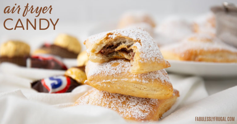 Air Fryer Candy Bars: How to Air Fry Candy - Fabulessly Frugal