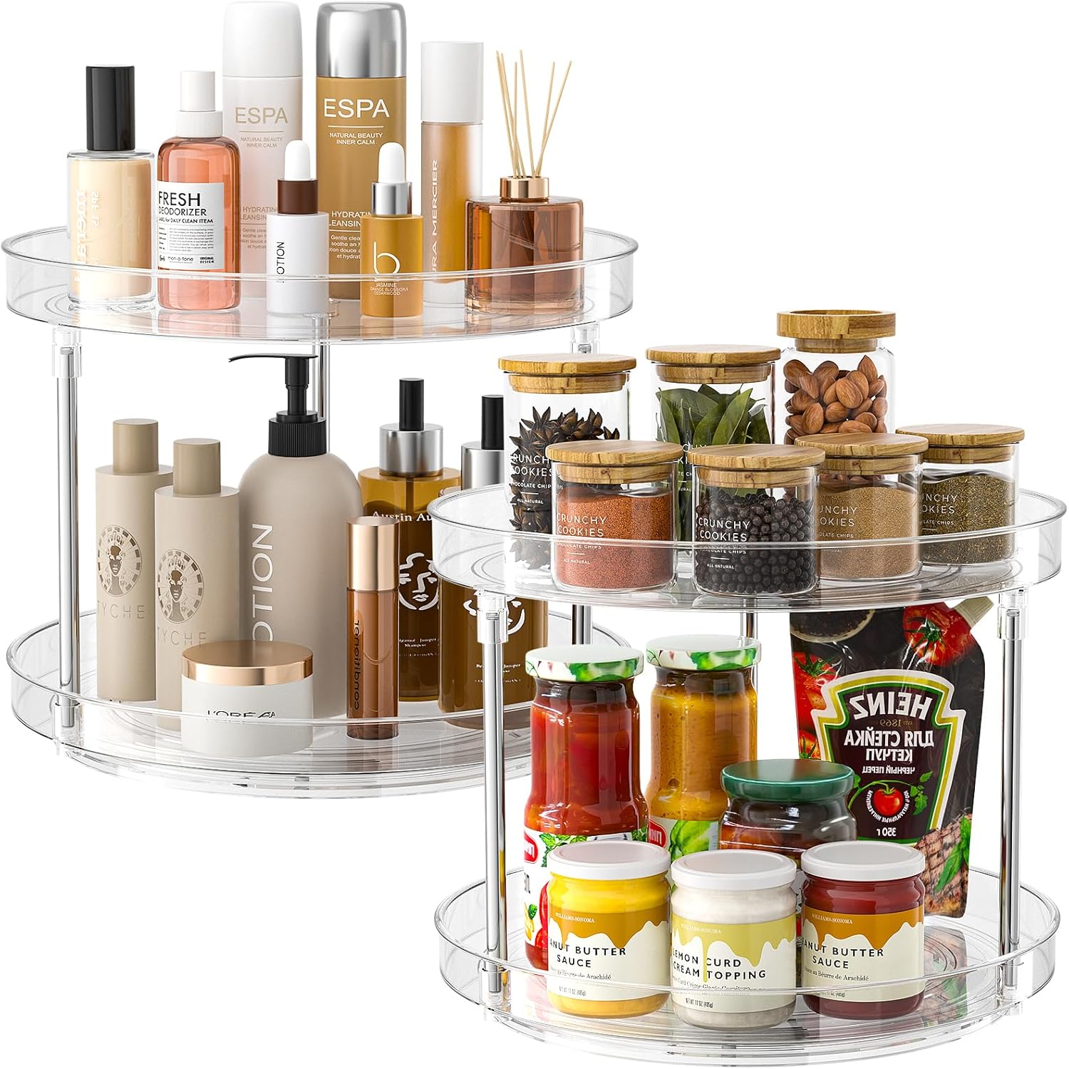 The Best Ways to Organize and Use a Lazy Susan - Fabulessly Frugal