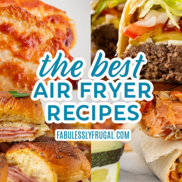 The EASIEST Air Fried Donuts Recipe (Only 2 Ingredients) - Fabulessly Frugal