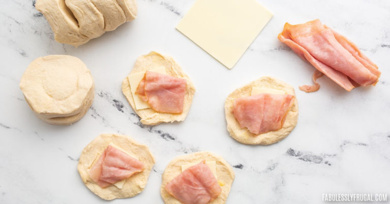 Ham and Cheese Slam Sandwich Recipe - Fabulessly Frugal