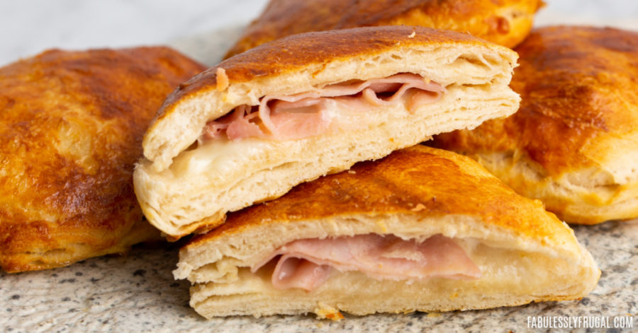 Ham and Cheese Slam Sandwich Recipe - Fabulessly Frugal