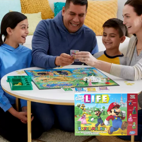 Hasbro Gaming The Game of Life: Super Mario Edition Board Game $14.38 ...
