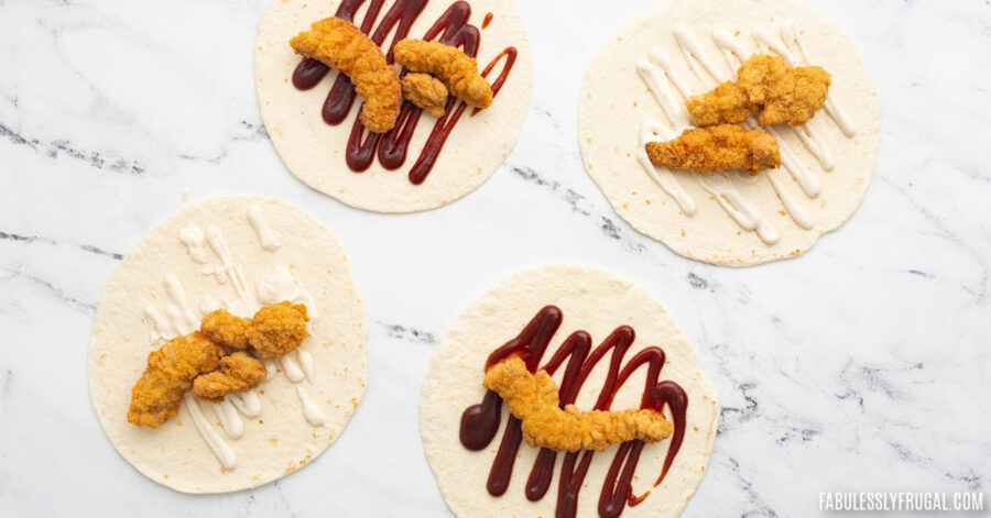 McDonald's Copycat Snack Wrap Recipe - Fabulessly Frugal