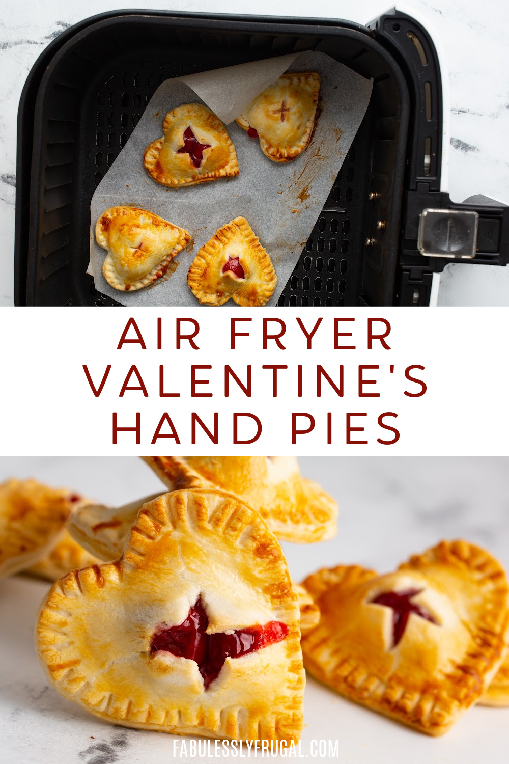 Cherry Hand Pie Hearts Recipe - Fabulessly Frugal