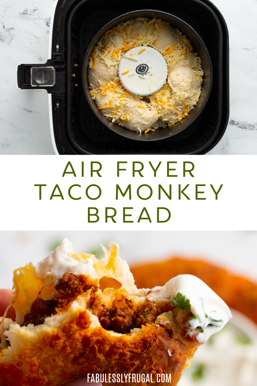 Taco Monkey Bread Recipe - Fabulessly Frugal