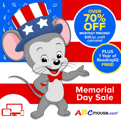 Memorial Day Sale for ABCmouse and Adventure Academy: Get 70% off ...