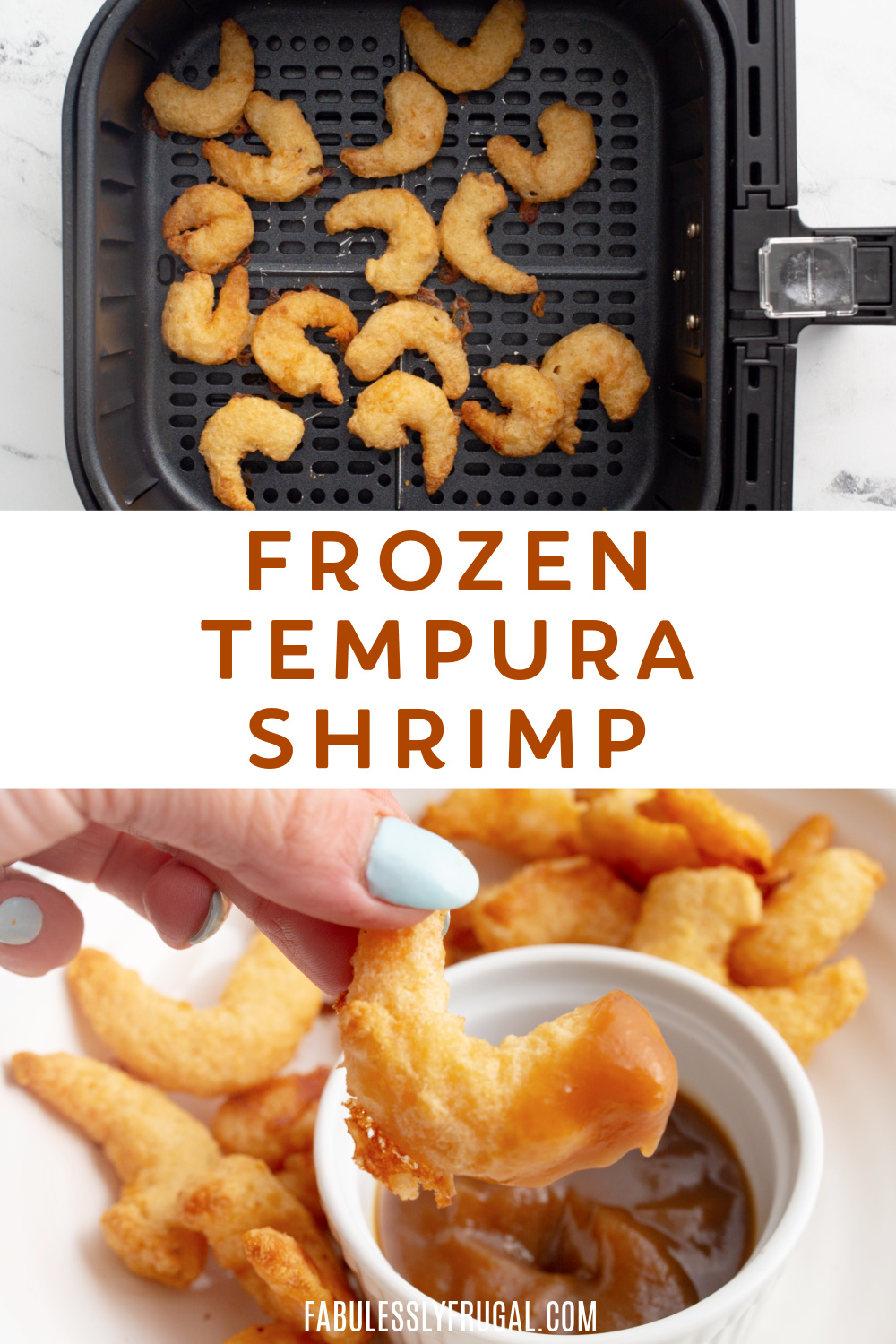 How to Make Tempura Shrimp from Frozen in the Air Fryer - Fabulessly Frugal