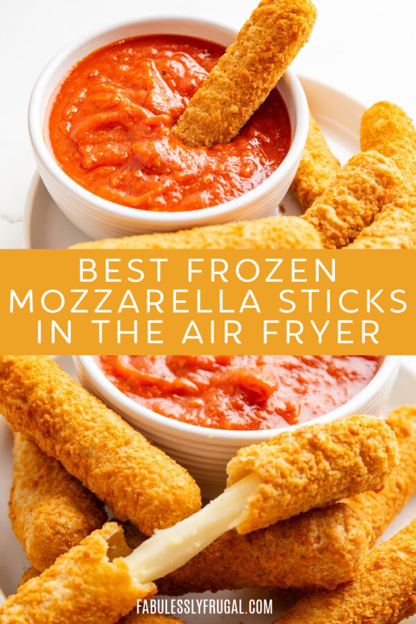 How to Cook Frozen Mozzarella Sticks in the Air Fryer Recipe ...