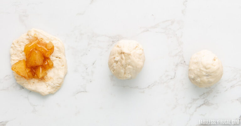 Apple Pie Bombs in the Air Fryer Recipe - Fabulessly Frugal