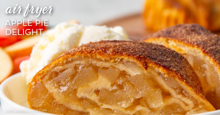 Air Fryer Apple Pie Delight Recipe - Fabulessly Frugal