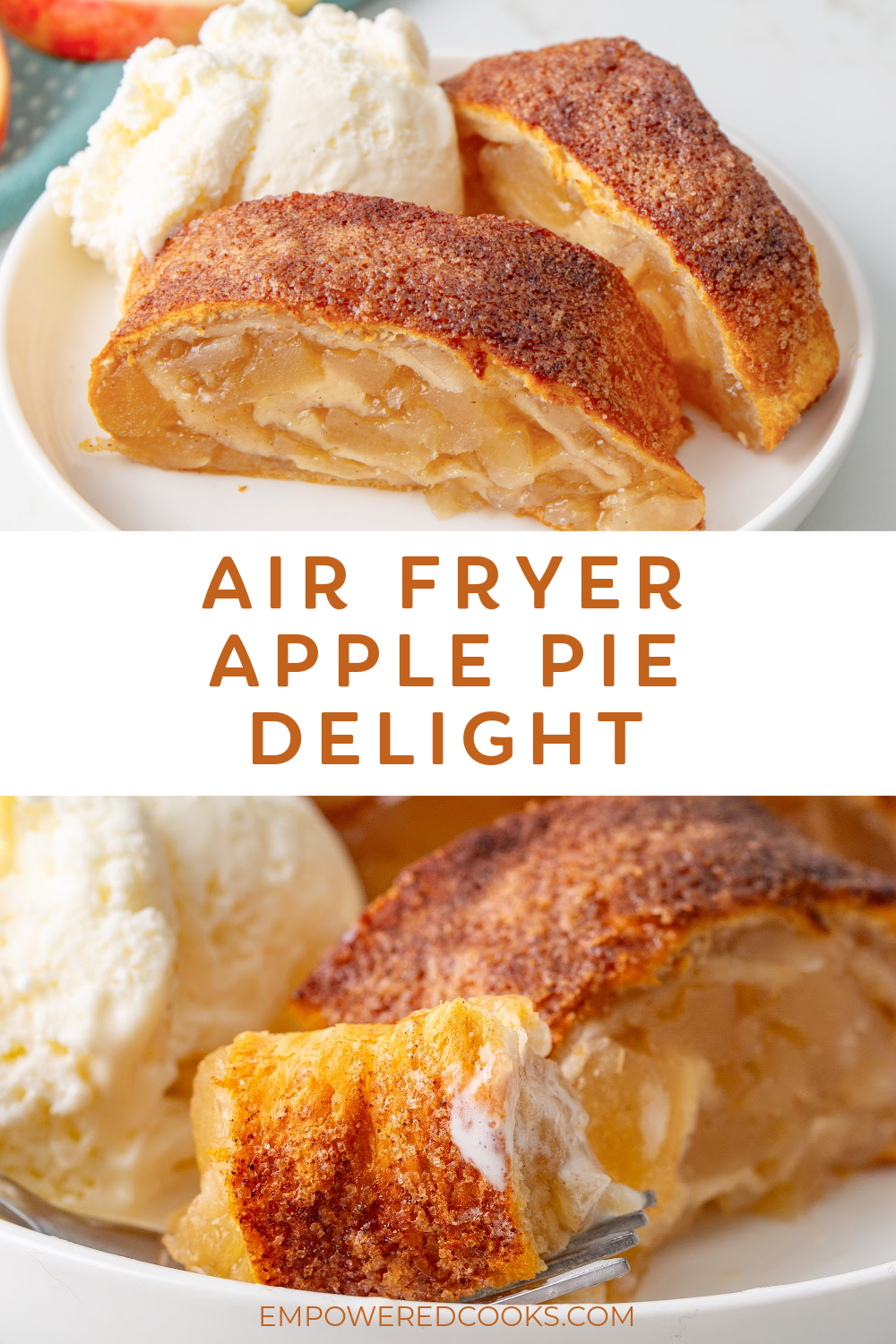 Air Fryer Apple Pie Delight Recipe - Fabulessly Frugal