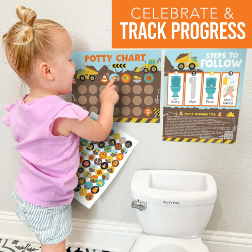 Make Going Potty Fun And Encouraging with this Potty Training Stickers ...