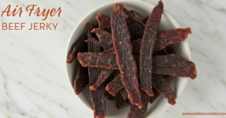 Air Fryer Beef Jerky Recipe (Easy & Flavorful) Recipe- Fabulessly Frugal